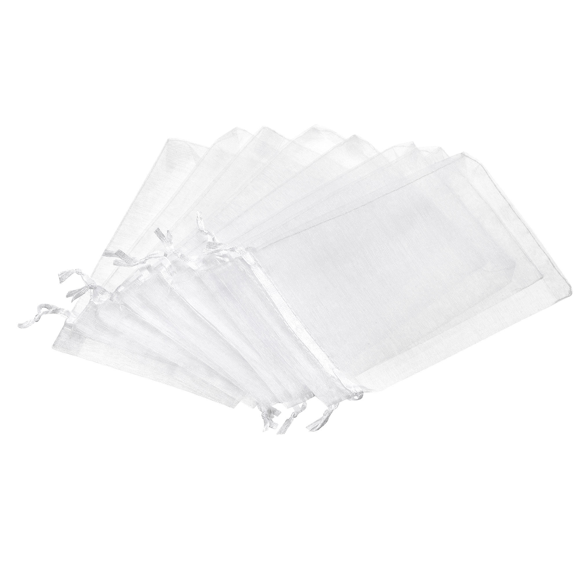 Uxcell Fruit Protection Bags 6x4" Nylon Fruit Netting Cover Bags with ...