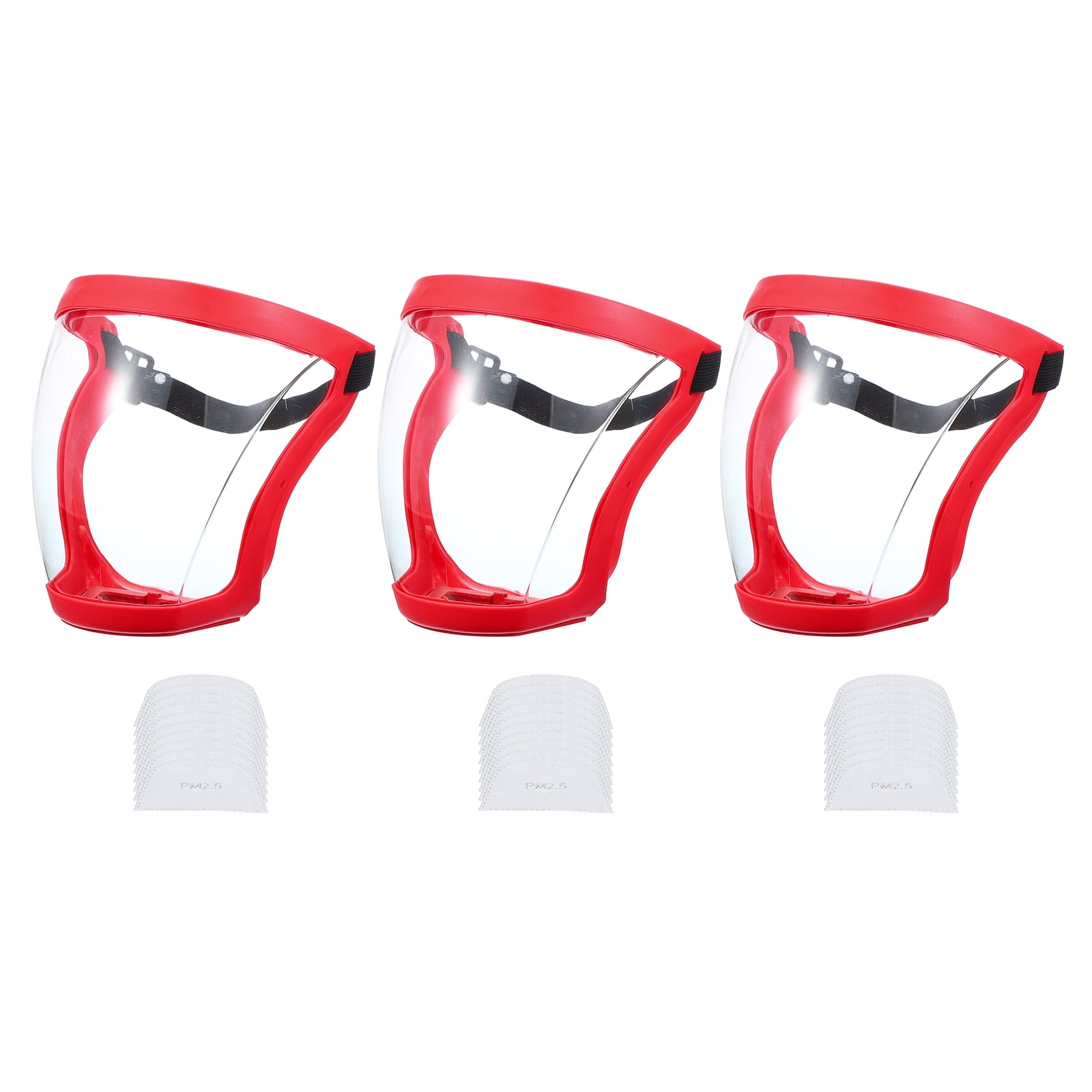 Uxcell Full Safety Face Shields, Anti Fogging Full Safety Face ...