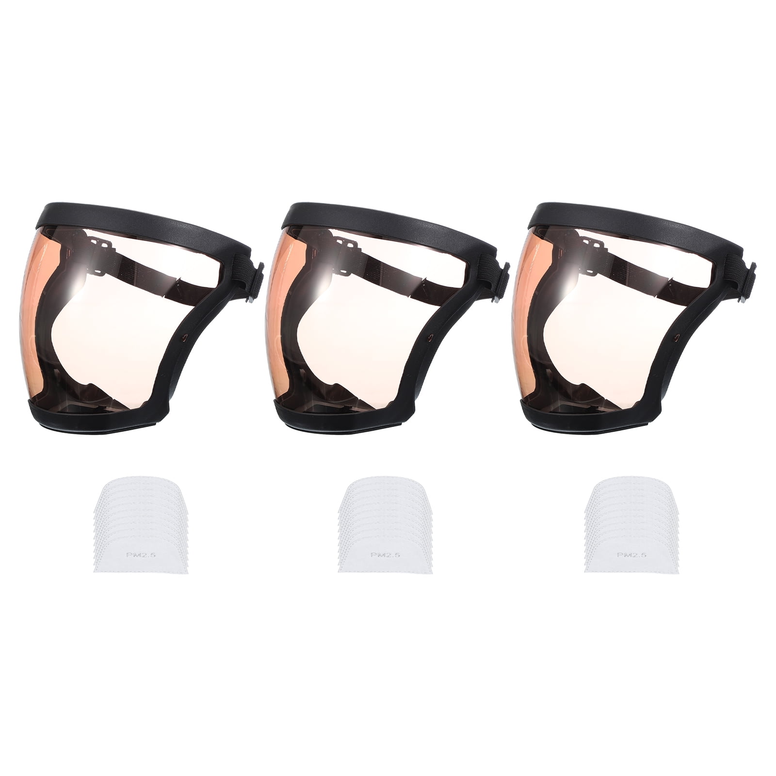 Uxcell Full Safety Face Shields, Anti Fogging Full Safety Face ...