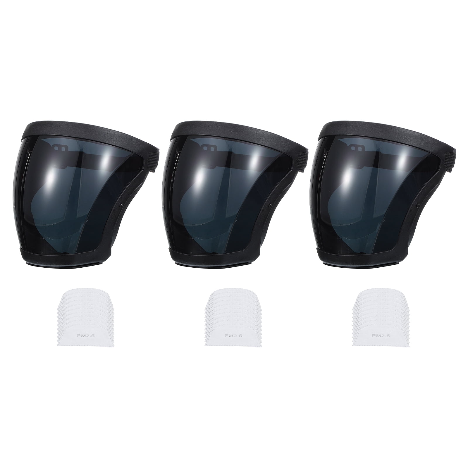 Uxcell Full Safety Face Shields, Anti Fogging Full Safety Face ...