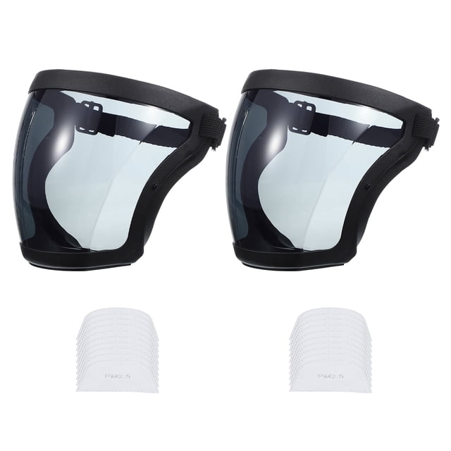 Uxcell Full Safety Face Shields, Anti Fogging Full Safety Face ...