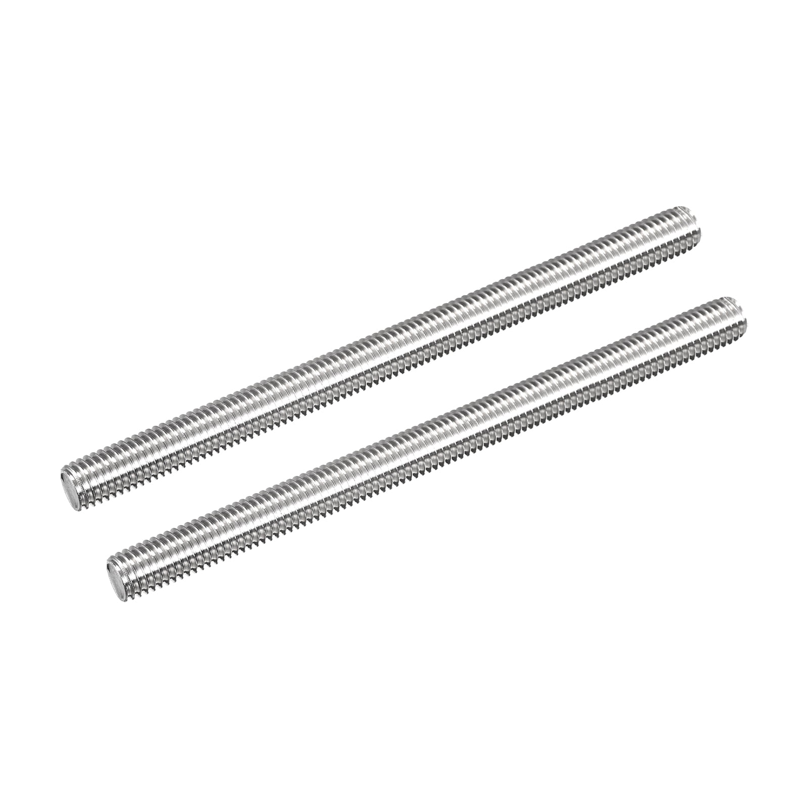 Uxcell Fully Threaded Rod M10 x 140mm 1.5mm Thread Pitch 304 Stainless ...