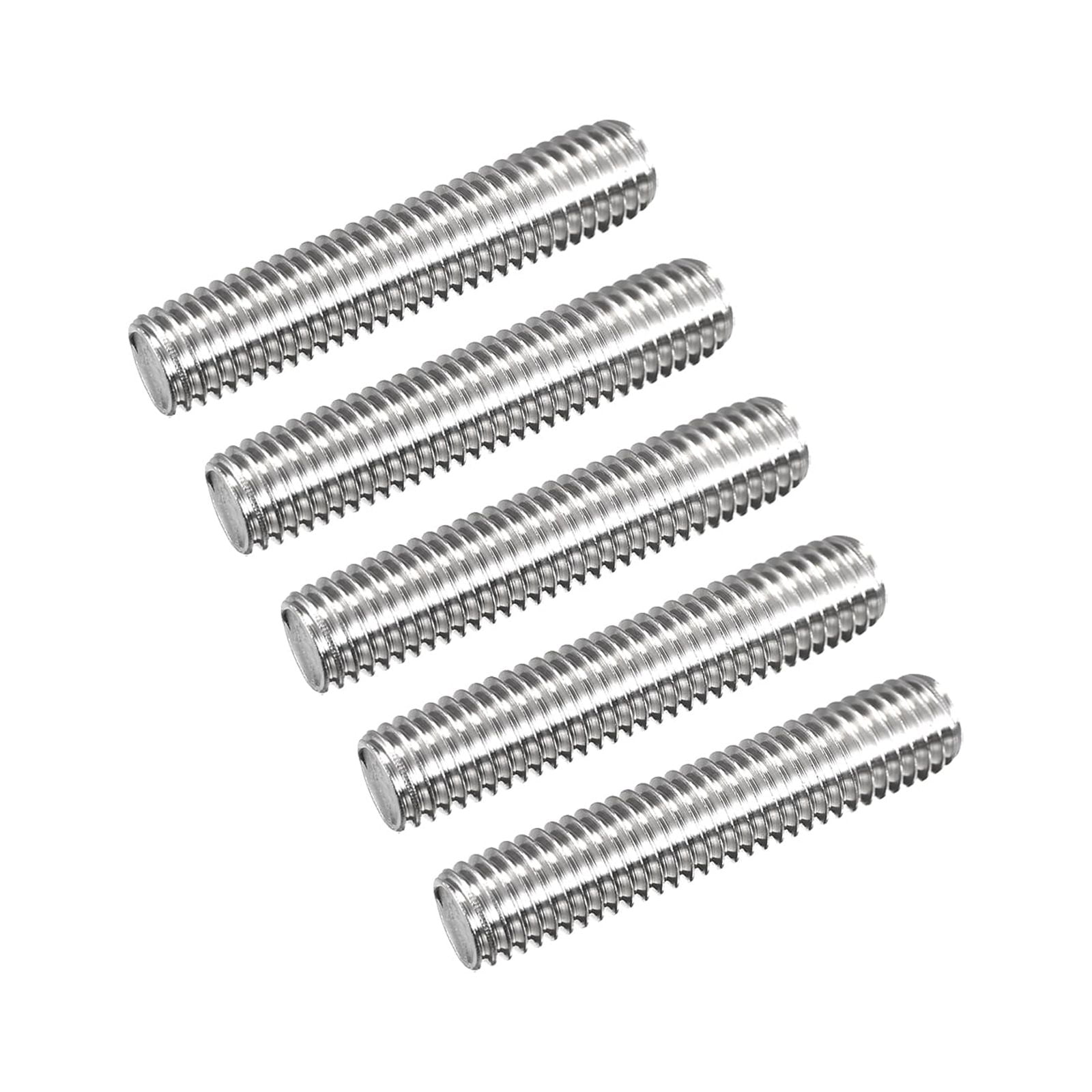 Uxcell Fully Threaded Rod M10 x 50mm 1.5mm Thread Pitch 304 Stainless ...