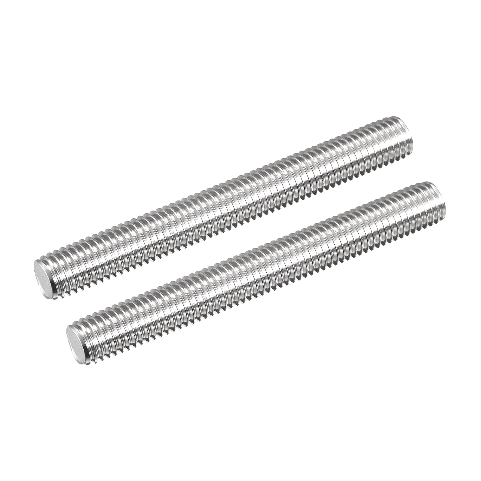 Uxcell Fully Threaded Rod M12 x 100mm 1.75mm Thread Pitch 304 Stainless ...