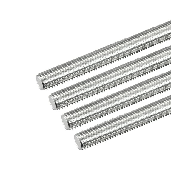 Uxcell Fully Threaded Rod M12 x 150mm 1.75mm Thread Pitch 304 Stainless ...