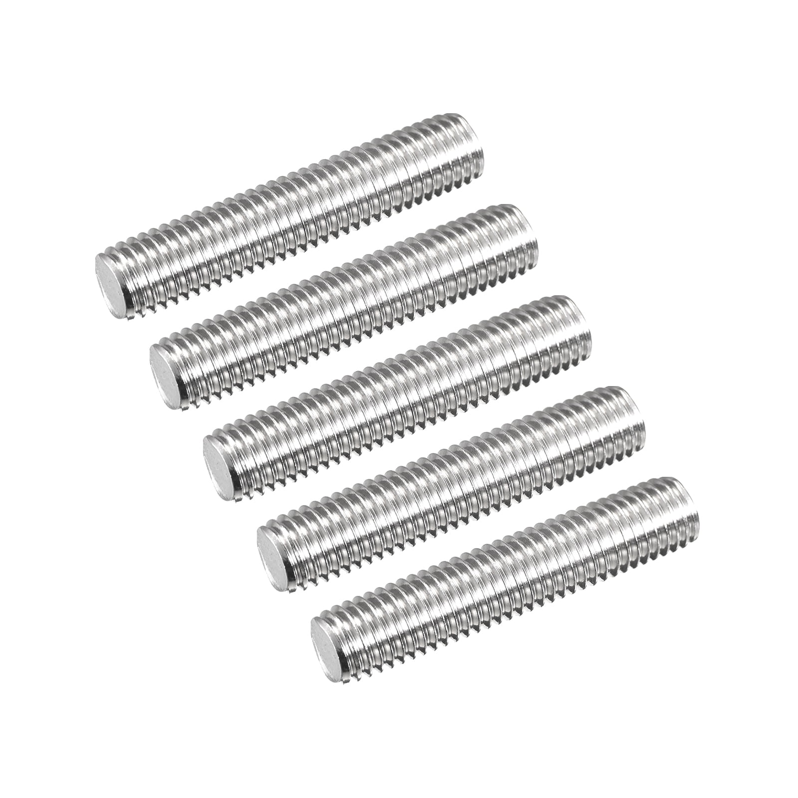 Uxcell Fully Threaded Rod M12 x 60mm 1.75mm Thread Pitch 304 Stainless ...