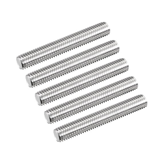 Uxcell Fully Threaded Rod M12 x 80mm 1.75mm Thread Pitch 304 Stainless ...