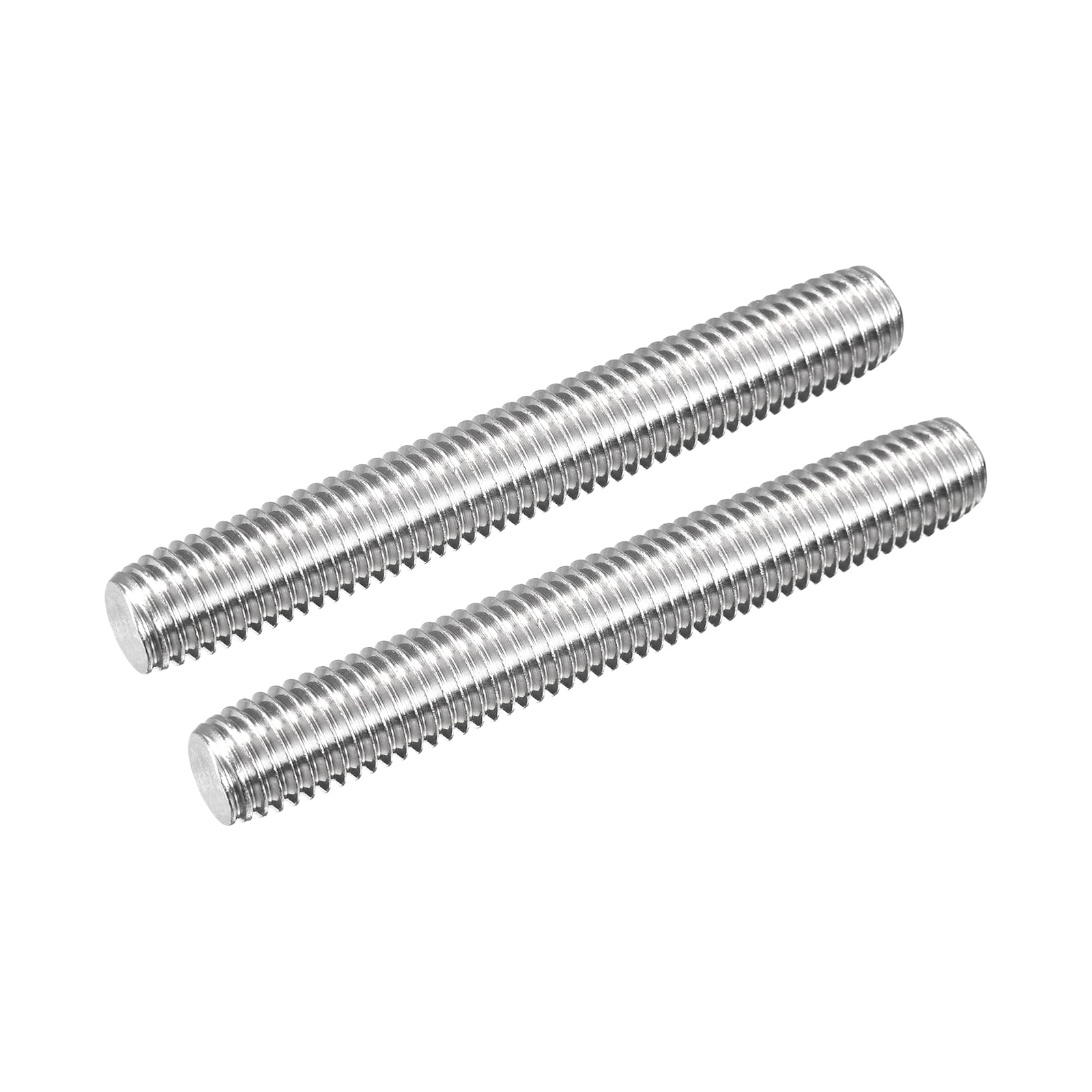 Uxcell Fully Threaded Rod M14 x 100mm 2mm Thread Pitch 304 Stainless ...