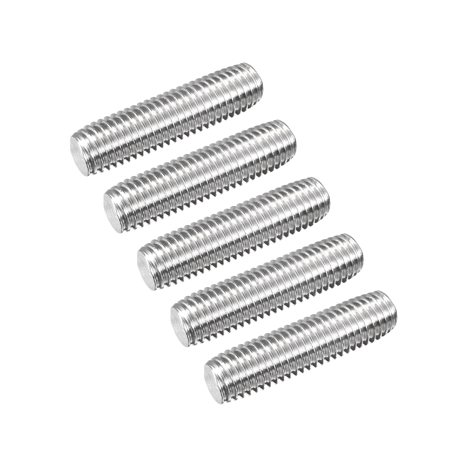 Uxcell Fully Threaded Rod M14 x 50mm 2mm Thread Pitch 304 Stainless ...