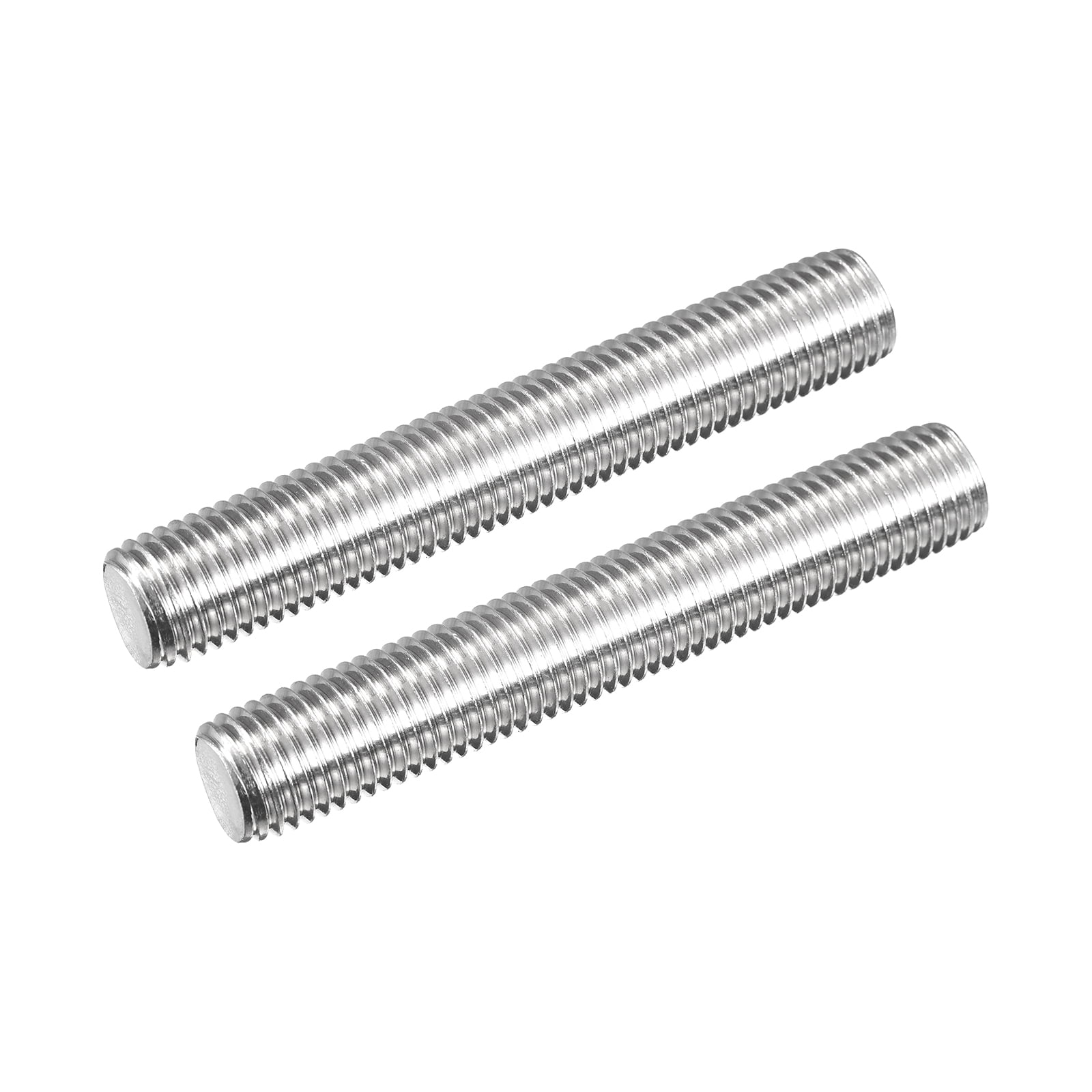Uxcell Fully Threaded Rod M16 x 100mm 2mm Thread Pitch 304 Stainless ...