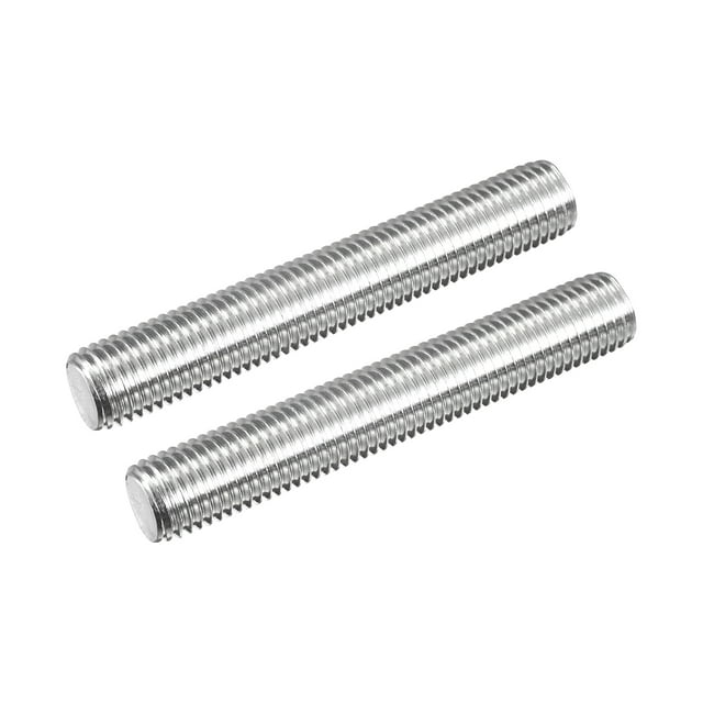 Uxcell Fully Threaded Rod M16 x 100mm 2mm Thread Pitch 304 Stainless ...