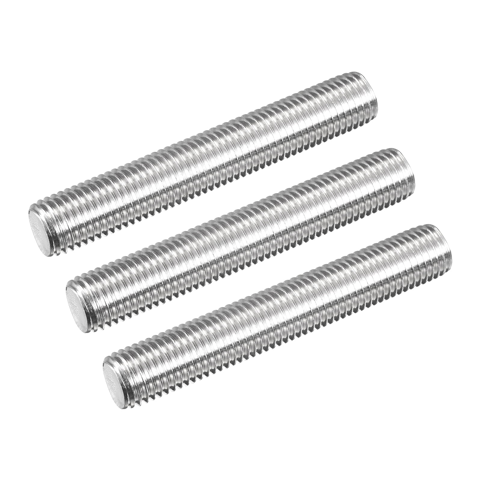Uxcell Fully Threaded Rod M16 x 100mm 2mm Thread Pitch 304 Stainless ...