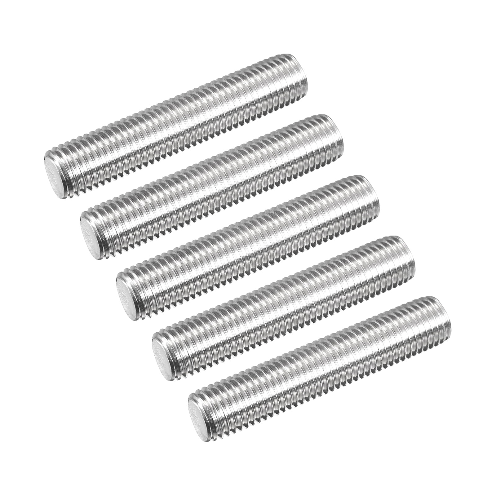 Uxcell Fully Threaded Rod M16 x 80mm 2mm Thread Pitch 304 Stainless ...