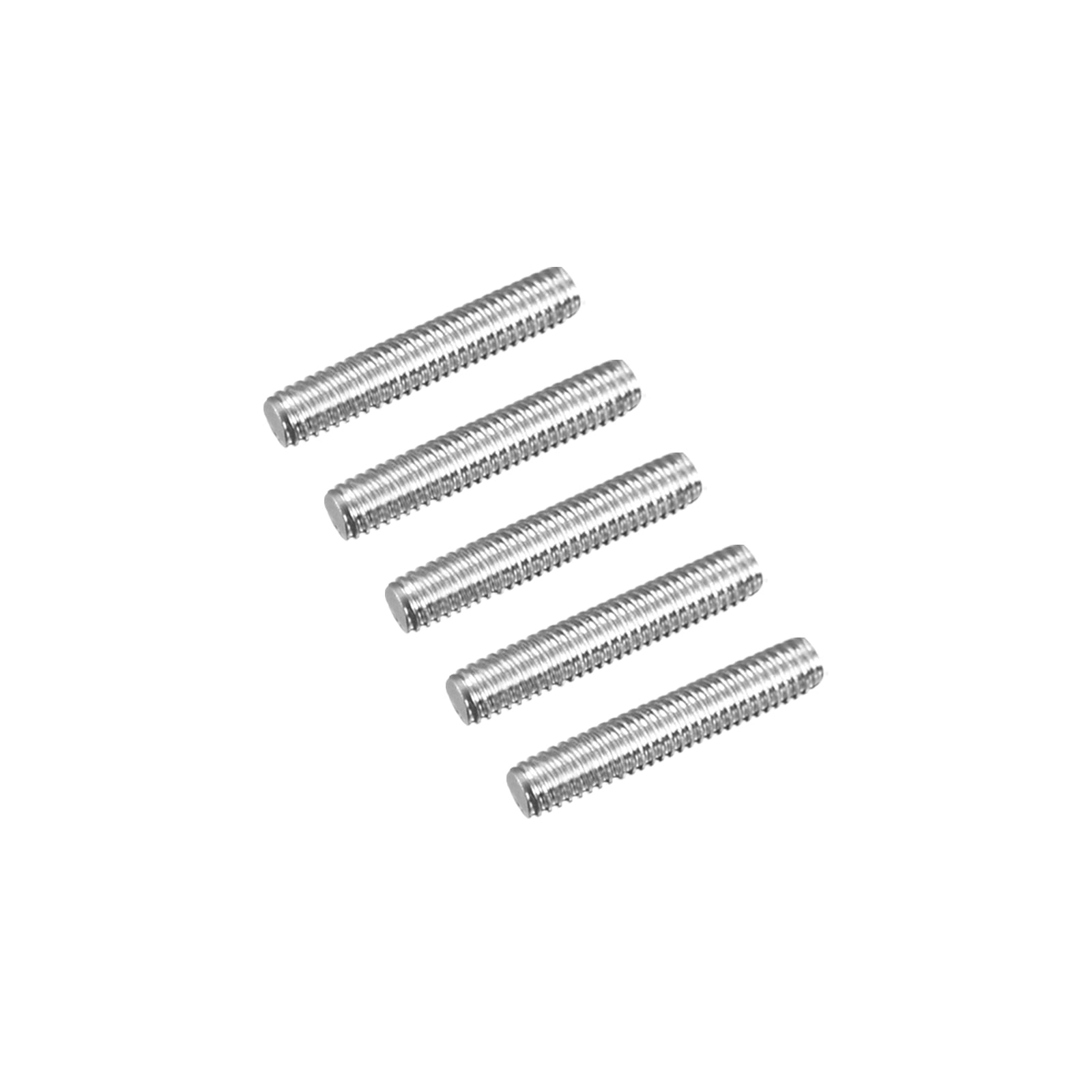 Uxcell Fully Threaded Rod M4 x 20mm 0.7mm Thread Pitch 304 Stainless ...