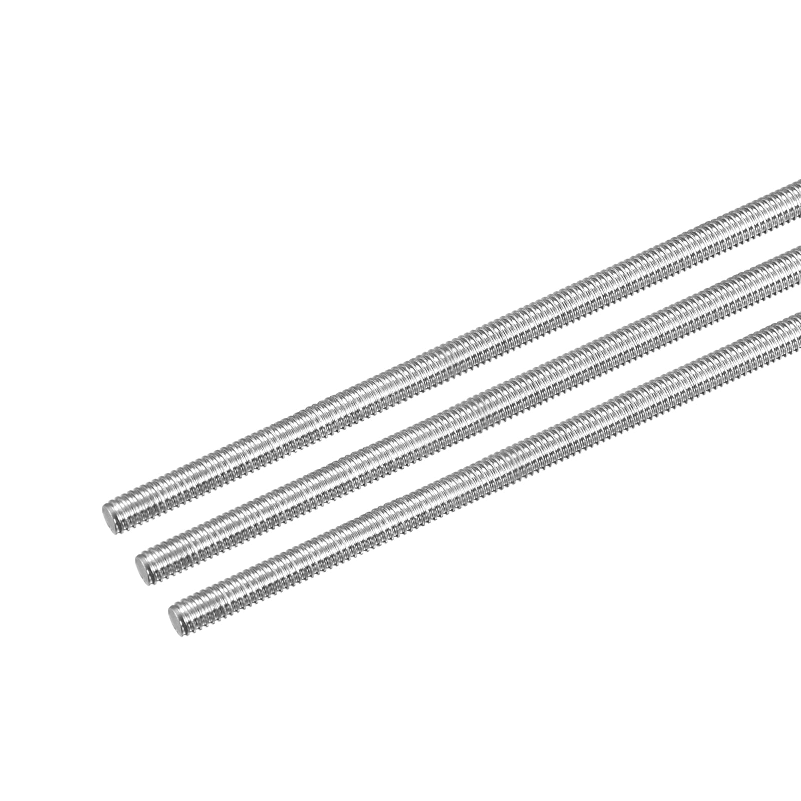Uxcell Fully Threaded Rod M4 x 300mm 0.7mm Thread Pitch 304 Stainless ...