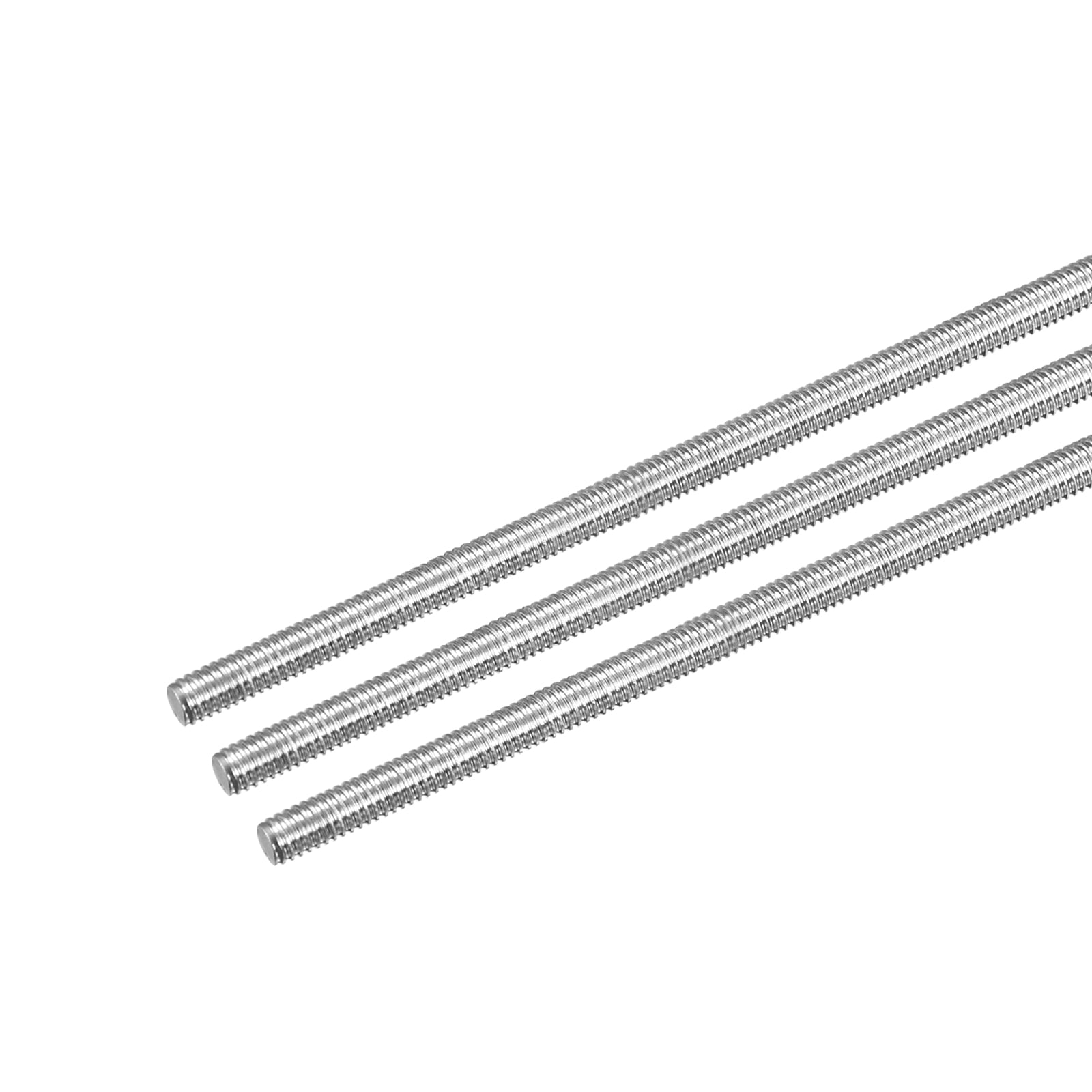 Uxcell Fully Threaded Rod M4 x 400mm 0.7mm Thread Pitch 304 Stainless ...