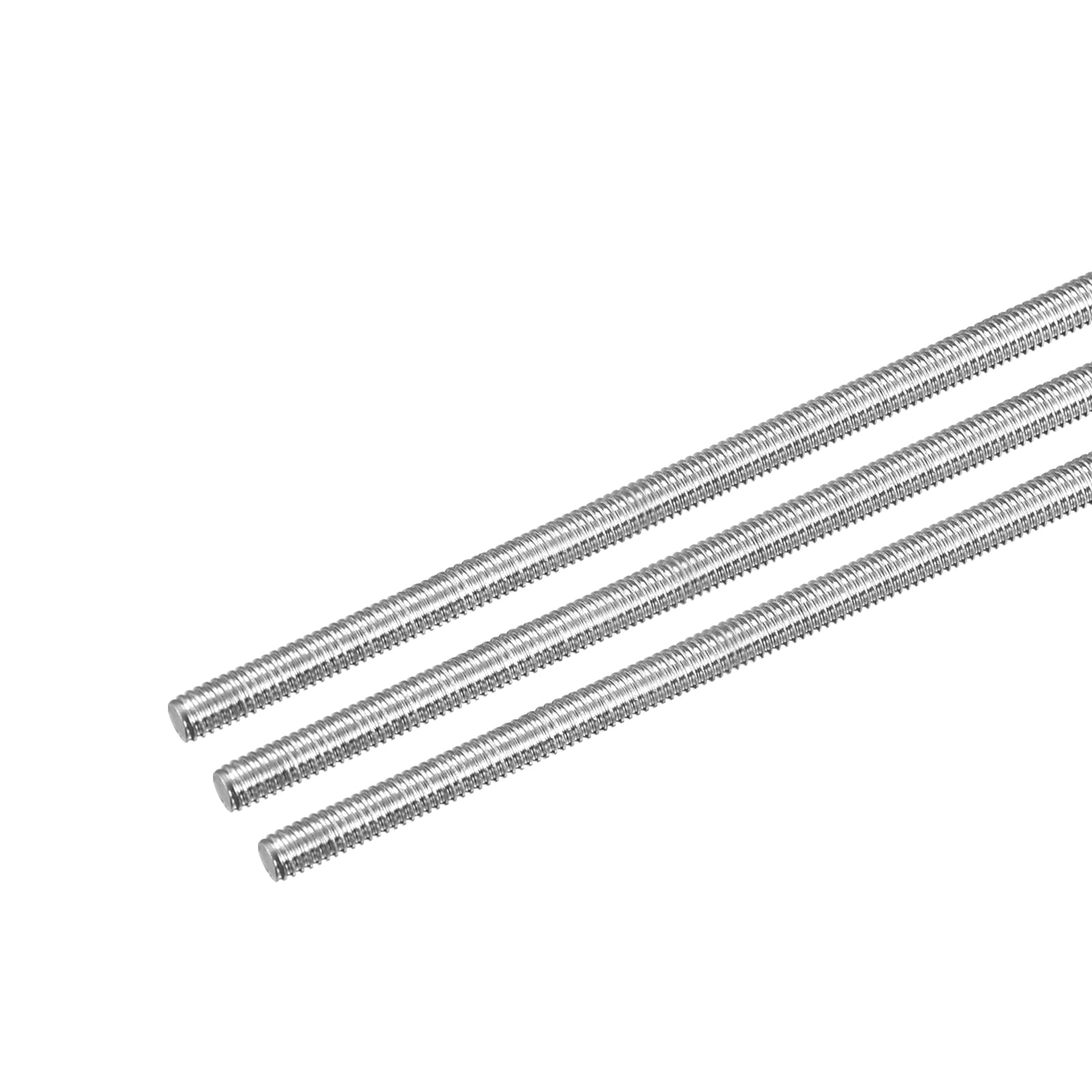 Uxcell Fully Threaded Rod M4 x 450mm 0.7mm Thread Pitch 304 Stainless ...