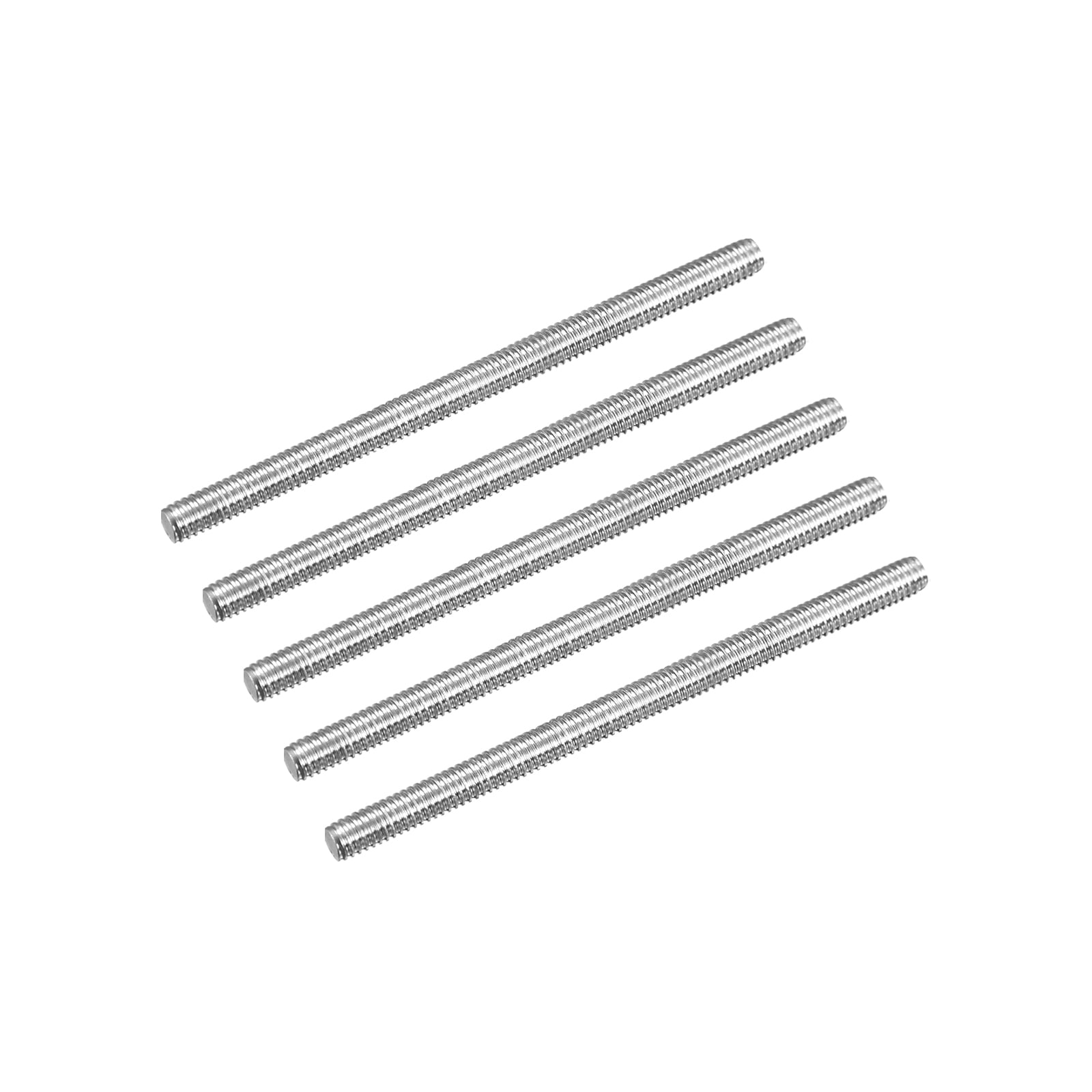 Uxcell Fully Threaded Rod M4 x 60mm 0.7mm Thread Pitch 304 Stainless ...
