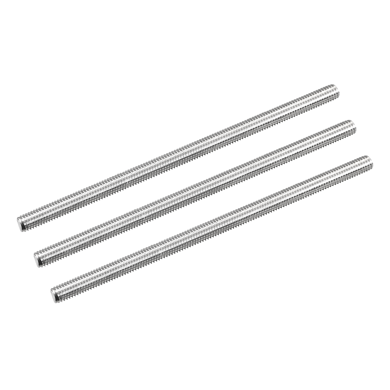 Uxcell Fully Threaded Rod M5 x 100mm 0.8mm Thread Pitch 304 Stainless ...