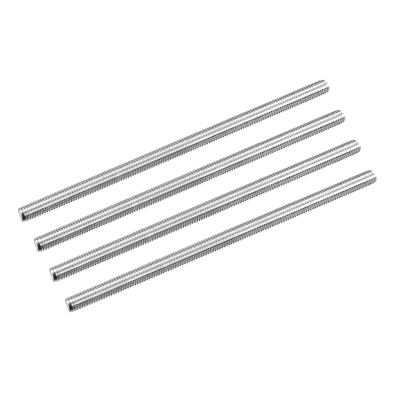 Uxcell Fully Threaded Rod M5 x 110mm 0.8mm Thread Pitch 304 Stainless ...