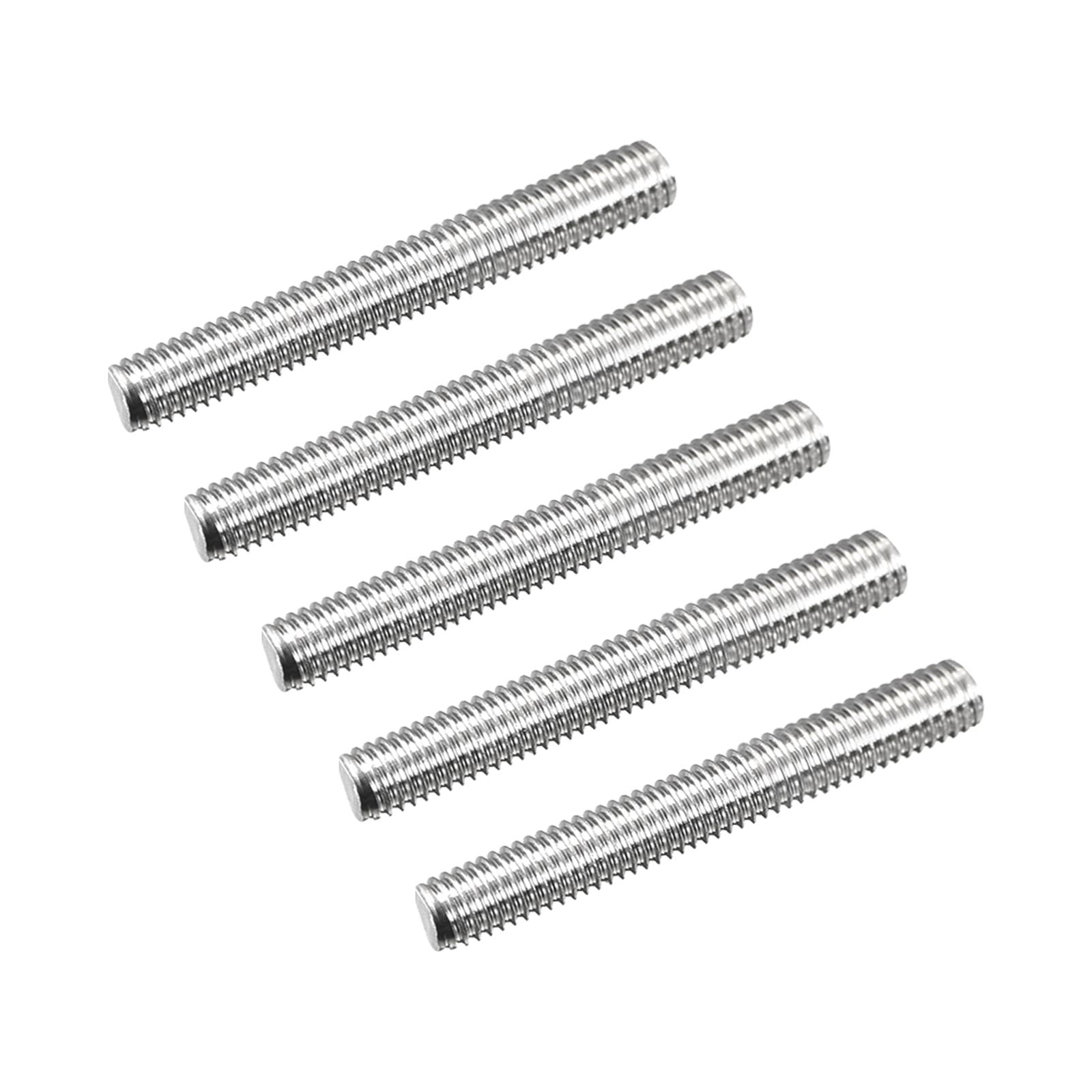 Uxcell Fully Threaded Rod M5 x 35mm 0.8mm Thread Pitch 304 Stainless ...