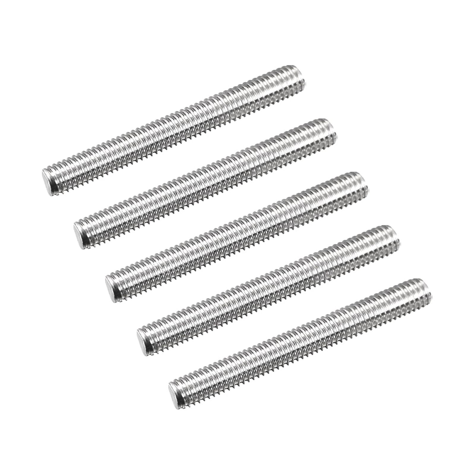 Uxcell Fully Threaded Rod M5 x 40mm 0.8mm Thread Pitch 304 Stainless ...