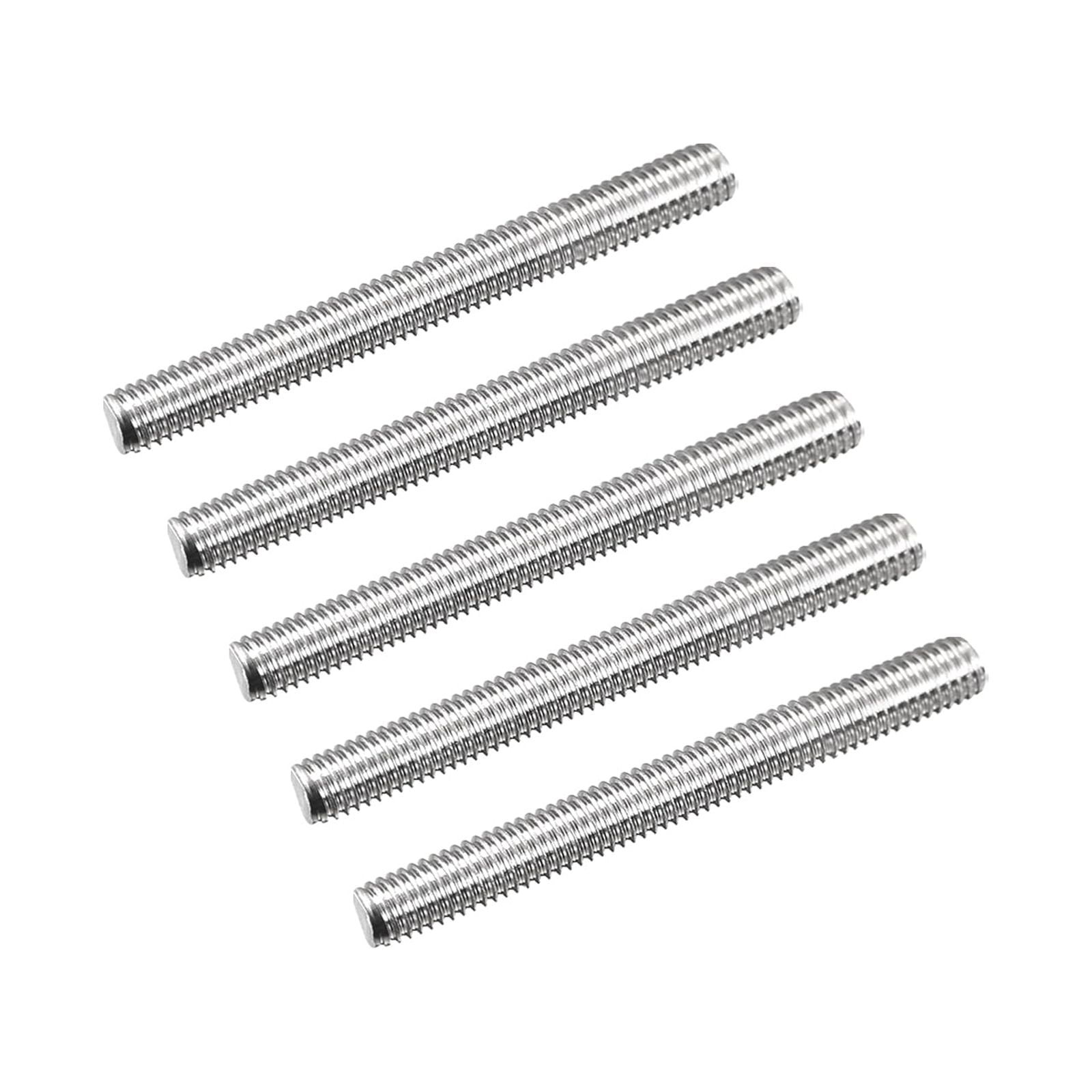 Uxcell Fully Threaded Rod M5 x 45mm 0.8mm Thread Pitch 304 Stainless ...