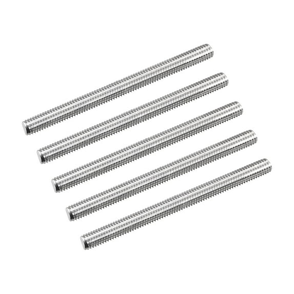 Uxcell Fully Threaded Rod M5 x 60mm 0.8mm Thread Pitch 304 Stainless ...