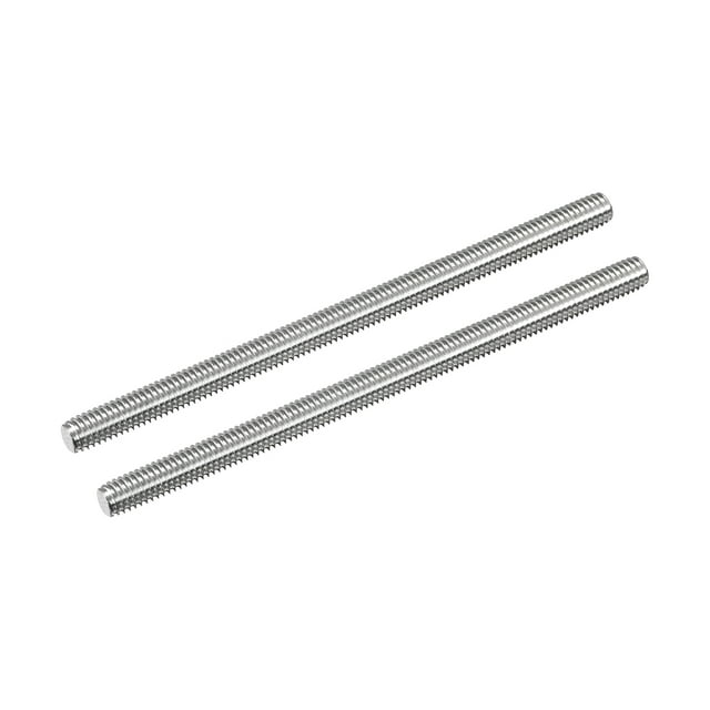 Uxcell Fully Threaded Rod M6 x 100mm 1mm Thread Pitch 304 Stainless ...