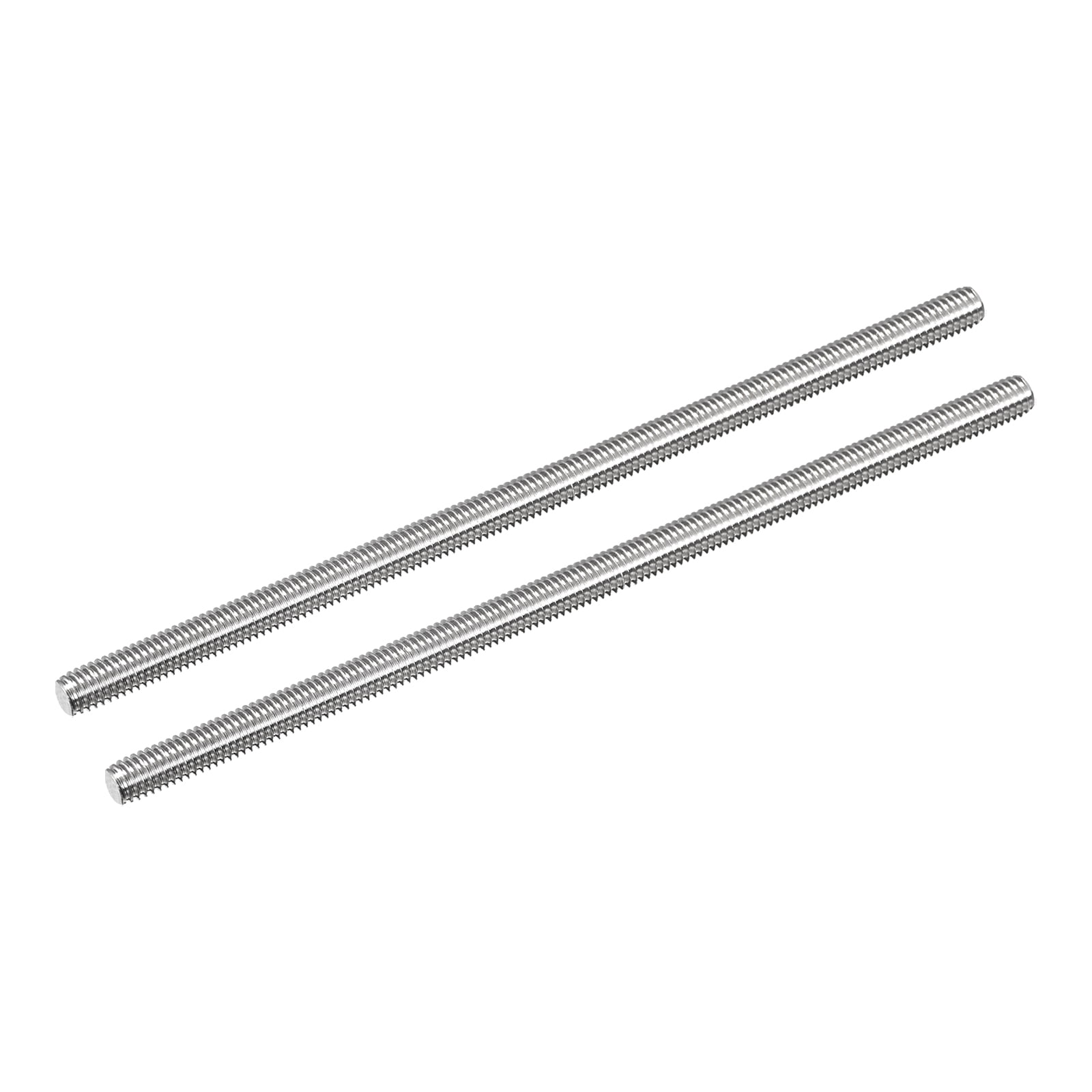 Uxcell Fully Threaded Rod M6 x 140mm 1mm Thread Pitch 304 Stainless ...