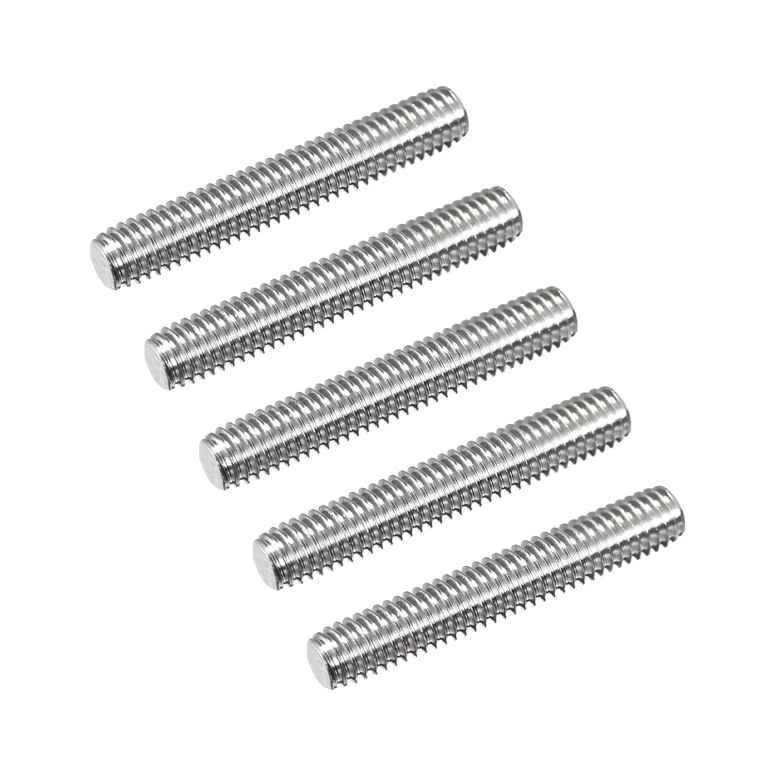 Uxcell Fully Threaded Rod M6 x 35mm 1mm Thread Pitch 304 Stainless ...