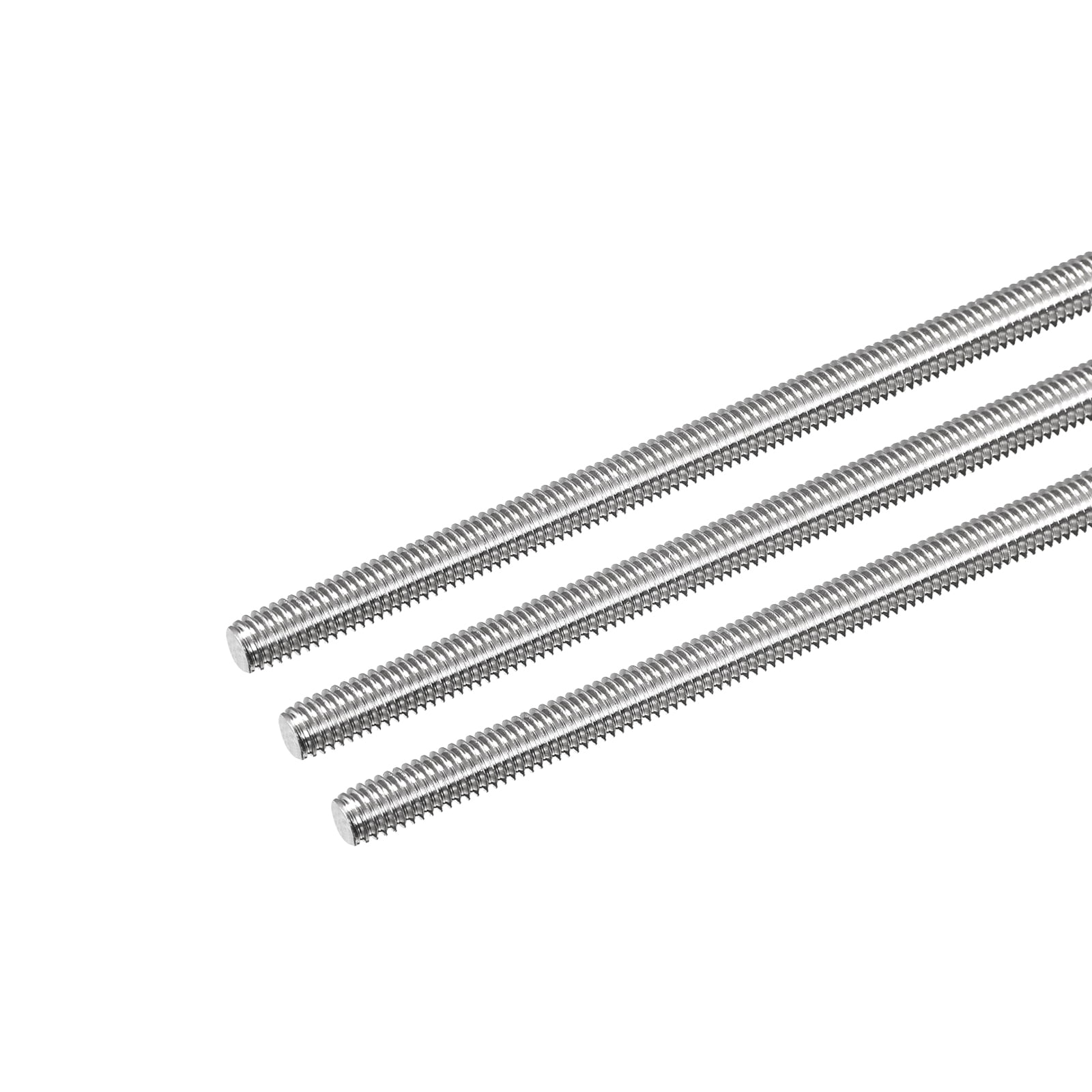 Uxcell Fully Threaded Rod M6 x 450mm 1mm Thread Pitch 304 Stainless ...