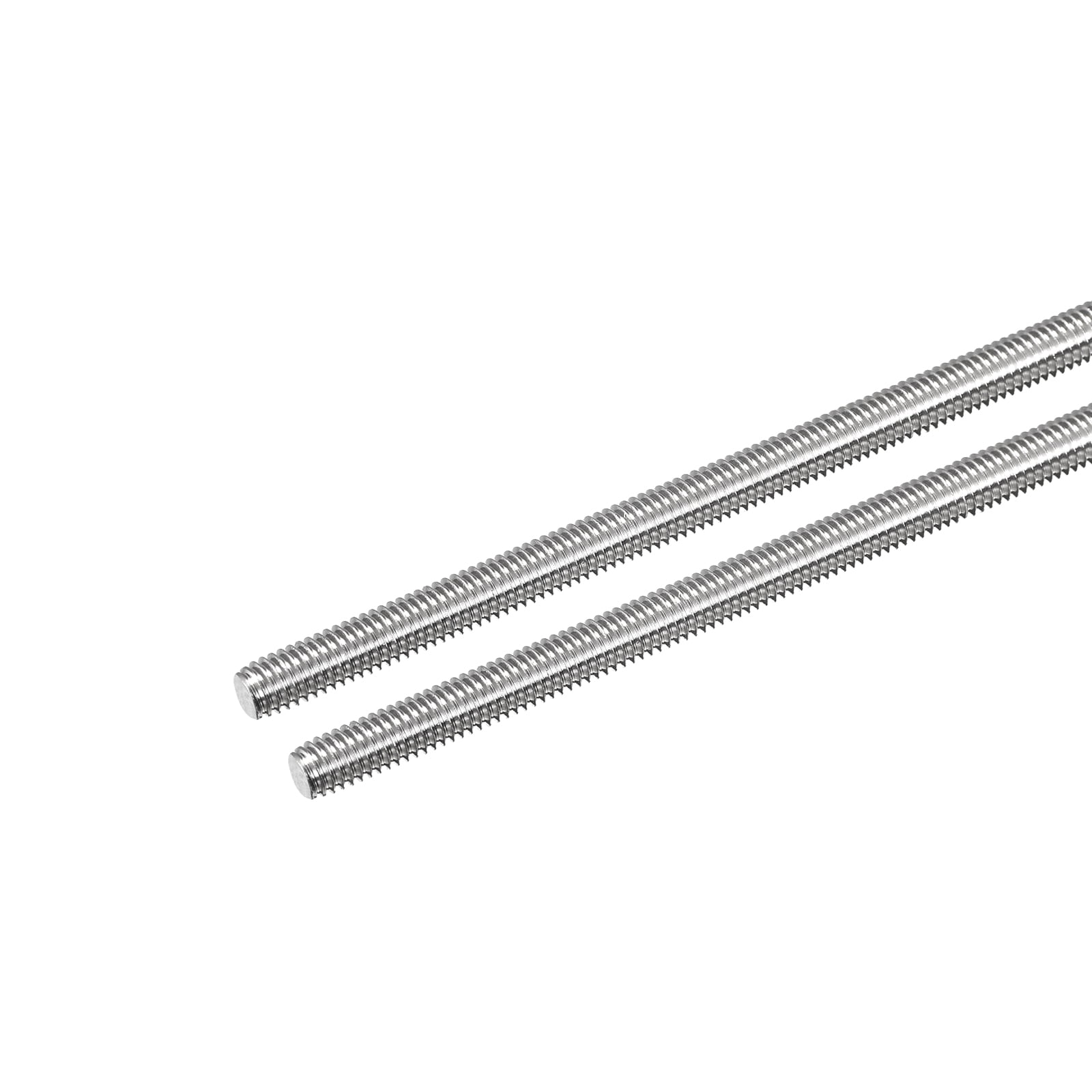Uxcell Fully Threaded Rod M6 x 500mm 1mm Thread Pitch 304 Stainless ...