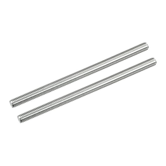 Uxcell Fully Threaded Rod M8 x 140mm 1.25mm Thread Pitch 304 Stainless ...