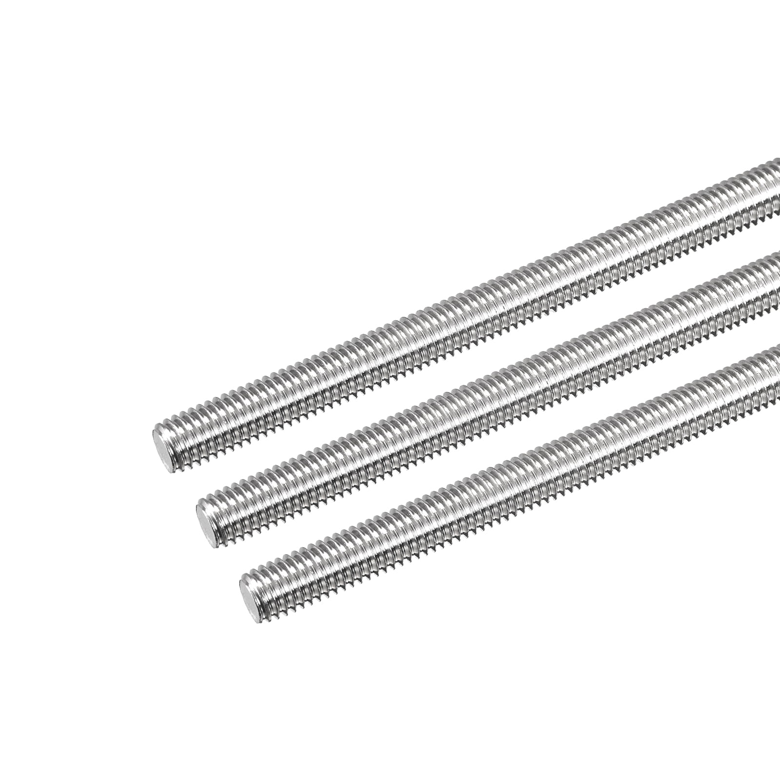 Uxcell Fully Threaded Rod M8 x 160mm 1.25mm Thread Pitch 304 Stainless ...