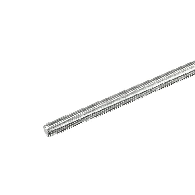 Uxcell Fully Threaded Rod M8 x 500mm 1.25mm Thread Pitch 304 Stainless ...