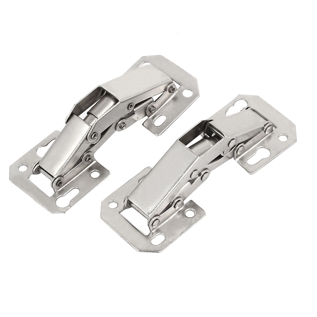 Uxcell Furniture Cupboard Closet Bridge Shaped Spring Loaded Hinges ...