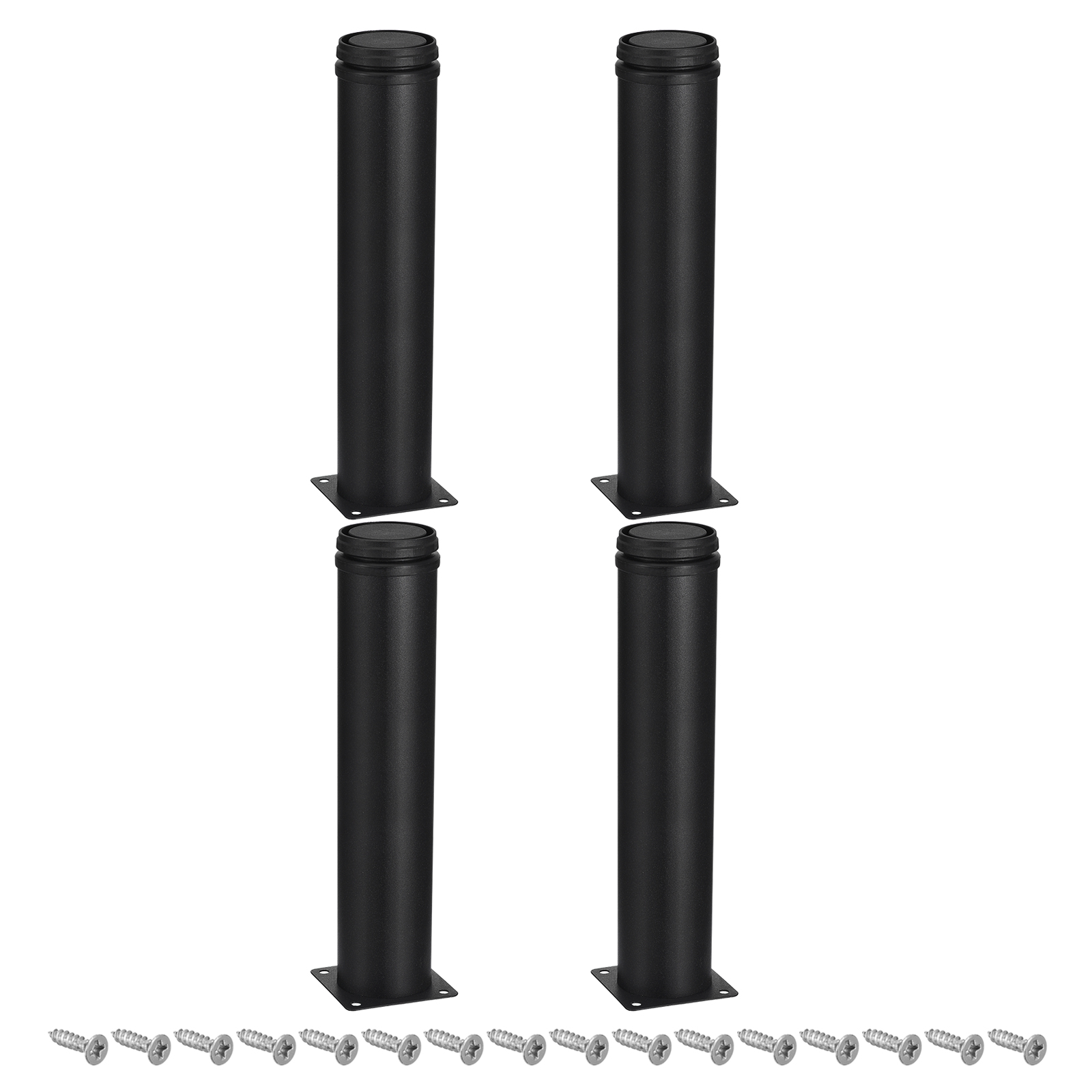 Uxcell Furniture Leg, 4Pcs 10 Inch Adjustable Drawer Legs with Screws ...