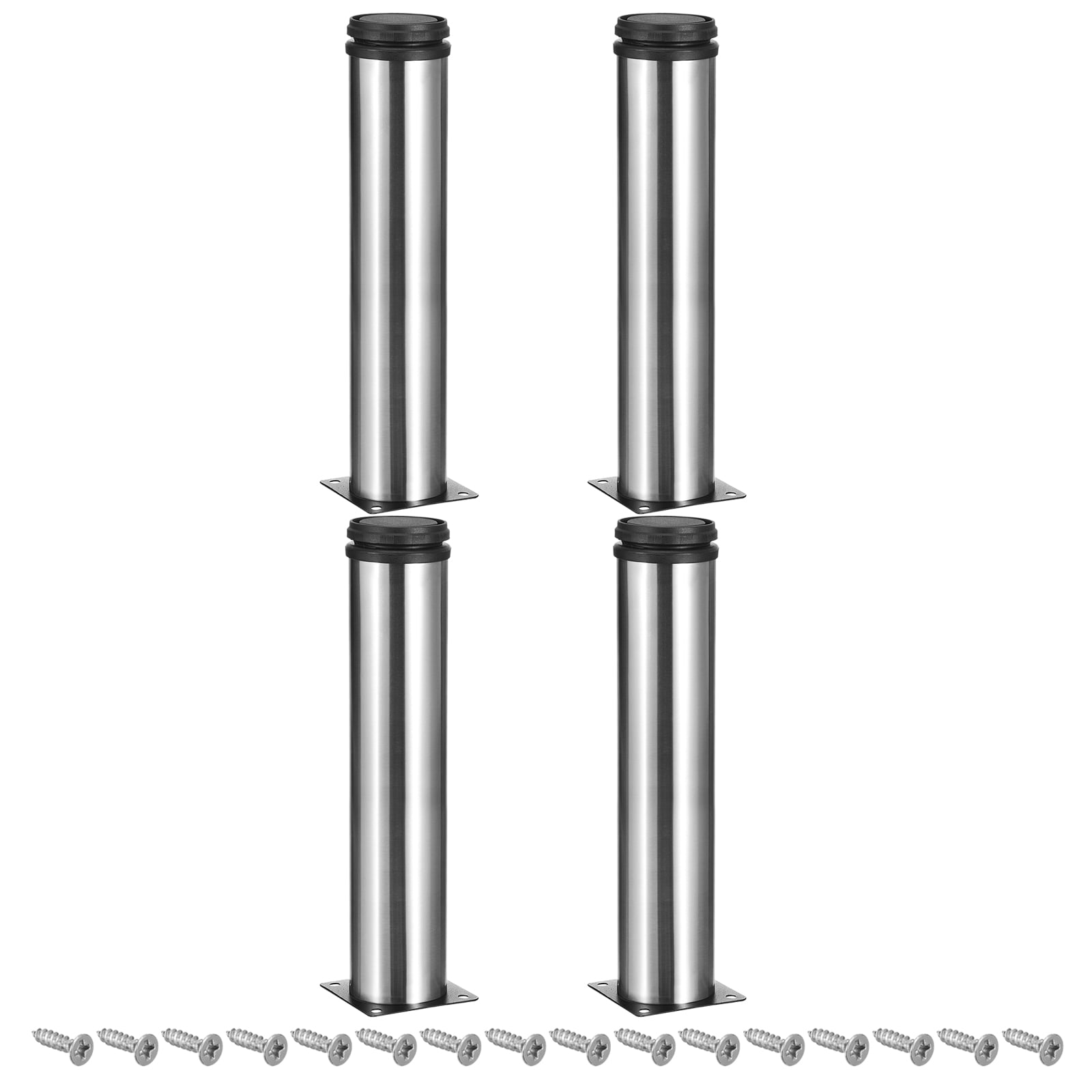 Uxcell Furniture Leg, 4Pcs 10 Inch Adjustable Drawer Legs with Screws ...