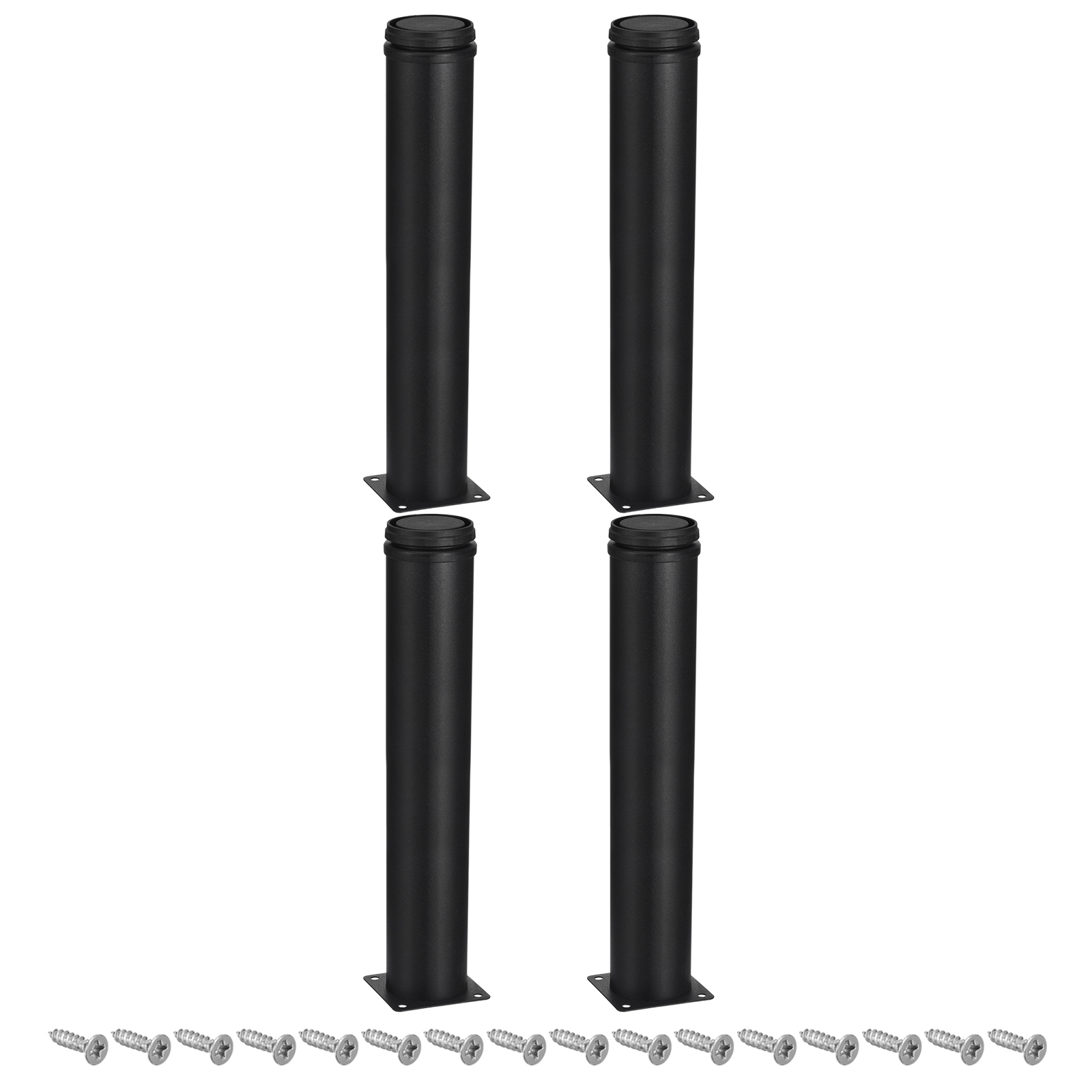 Uxcell Furniture Leg, 4Pcs 12 Inch Adjustable Drawer Legs with Screws ...