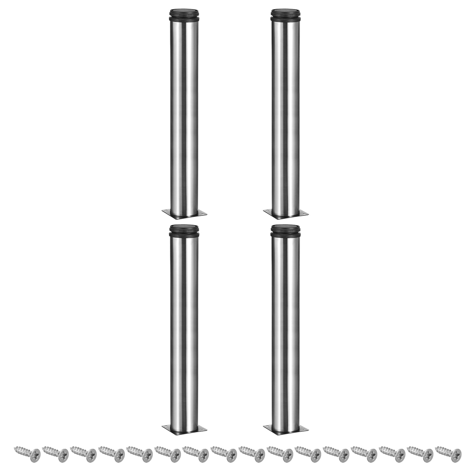 Uxcell Furniture Leg, 4Pcs 16 Inch Adjustable Drawer Legs with Screws ...
