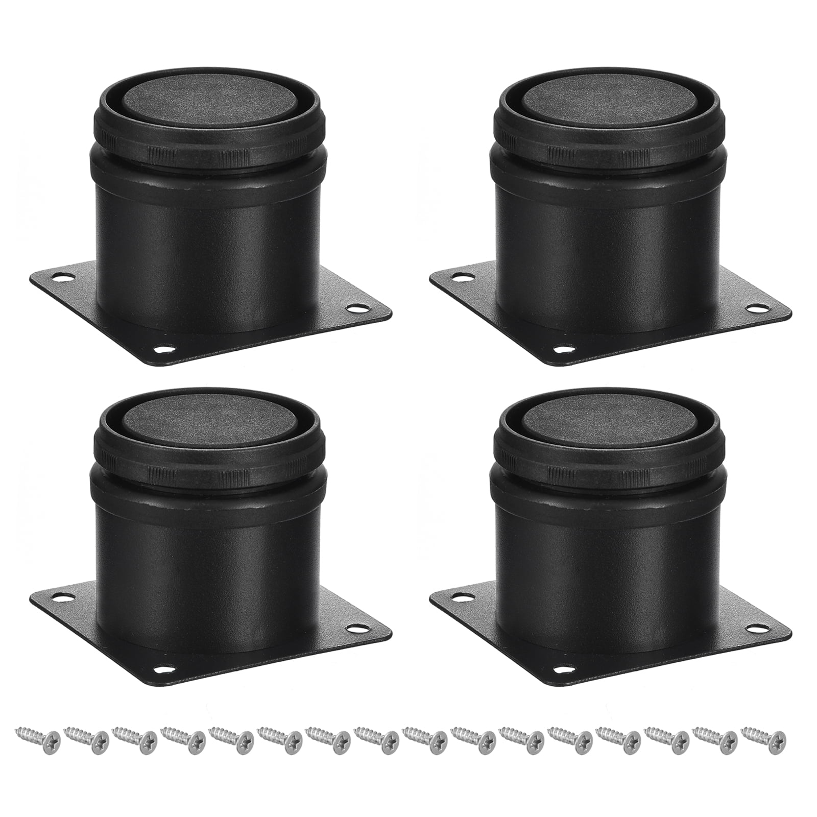 Uxcell Furniture Leg, 4Pcs 2 Inch Adjustable Drawer Legs with Screws ...