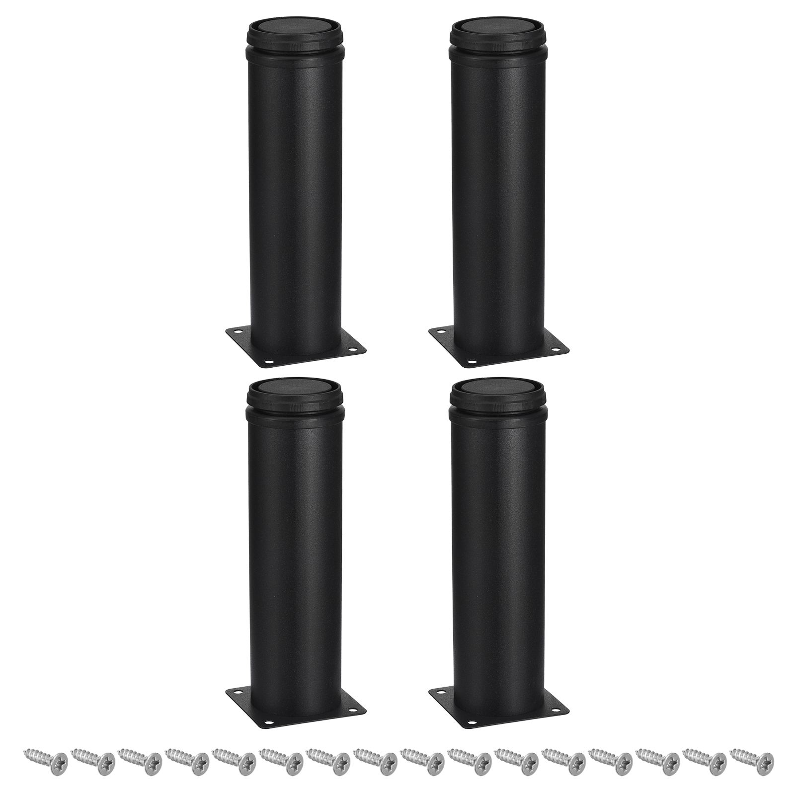 Uxcell Furniture Leg, 4Pcs 7 Inch Adjustable Drawer Legs with Screws ...
