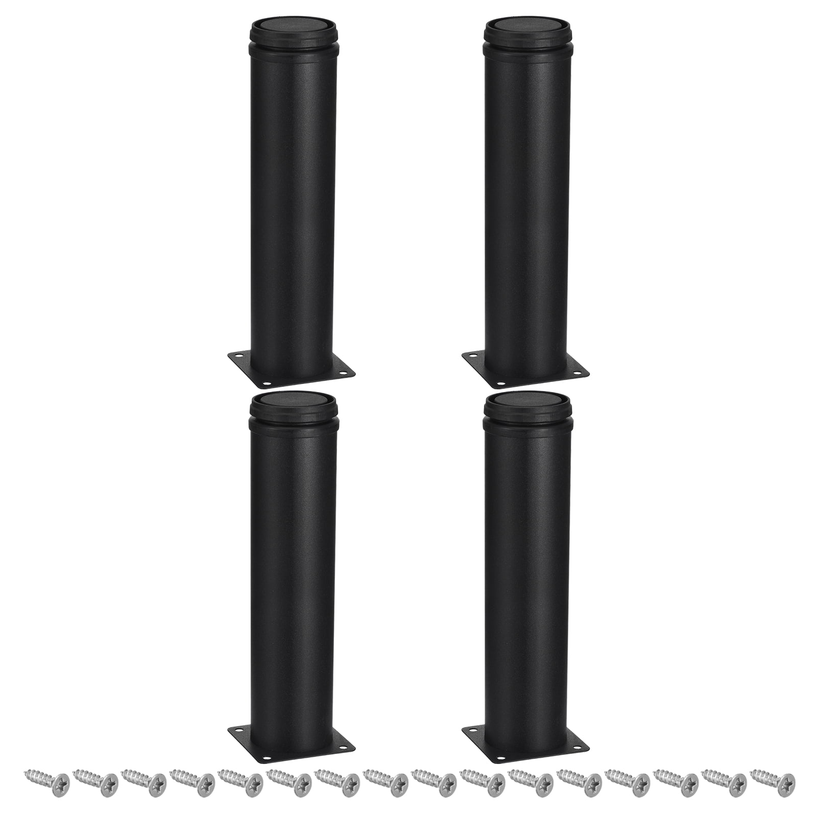 Uxcell Furniture Leg, 4Pcs 8 Inch Adjustable Drawer Legs with Screws ...