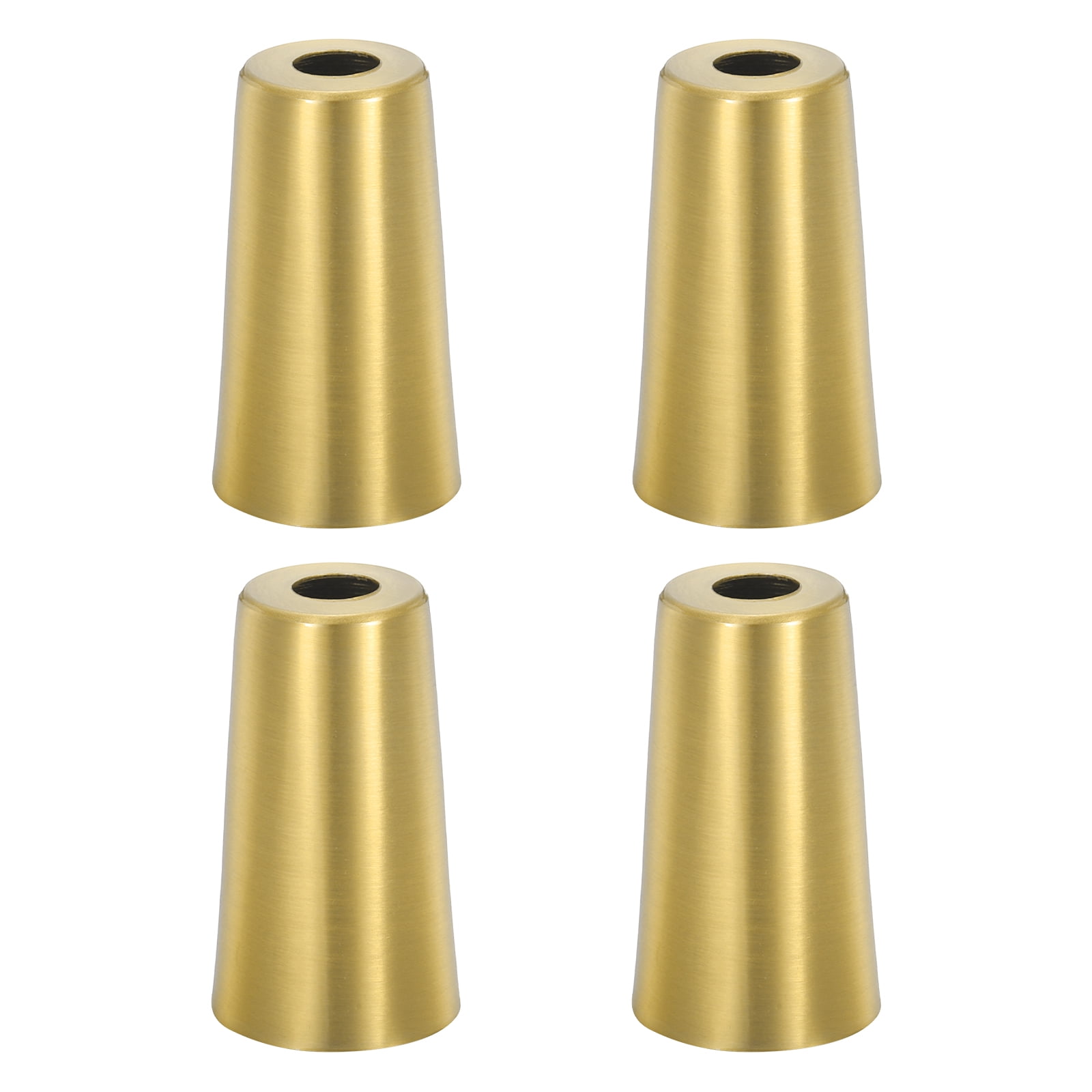 Uxcell Furniture Leg Cover, 4 Pack Round Metal Leg Cover Caps, Great ...