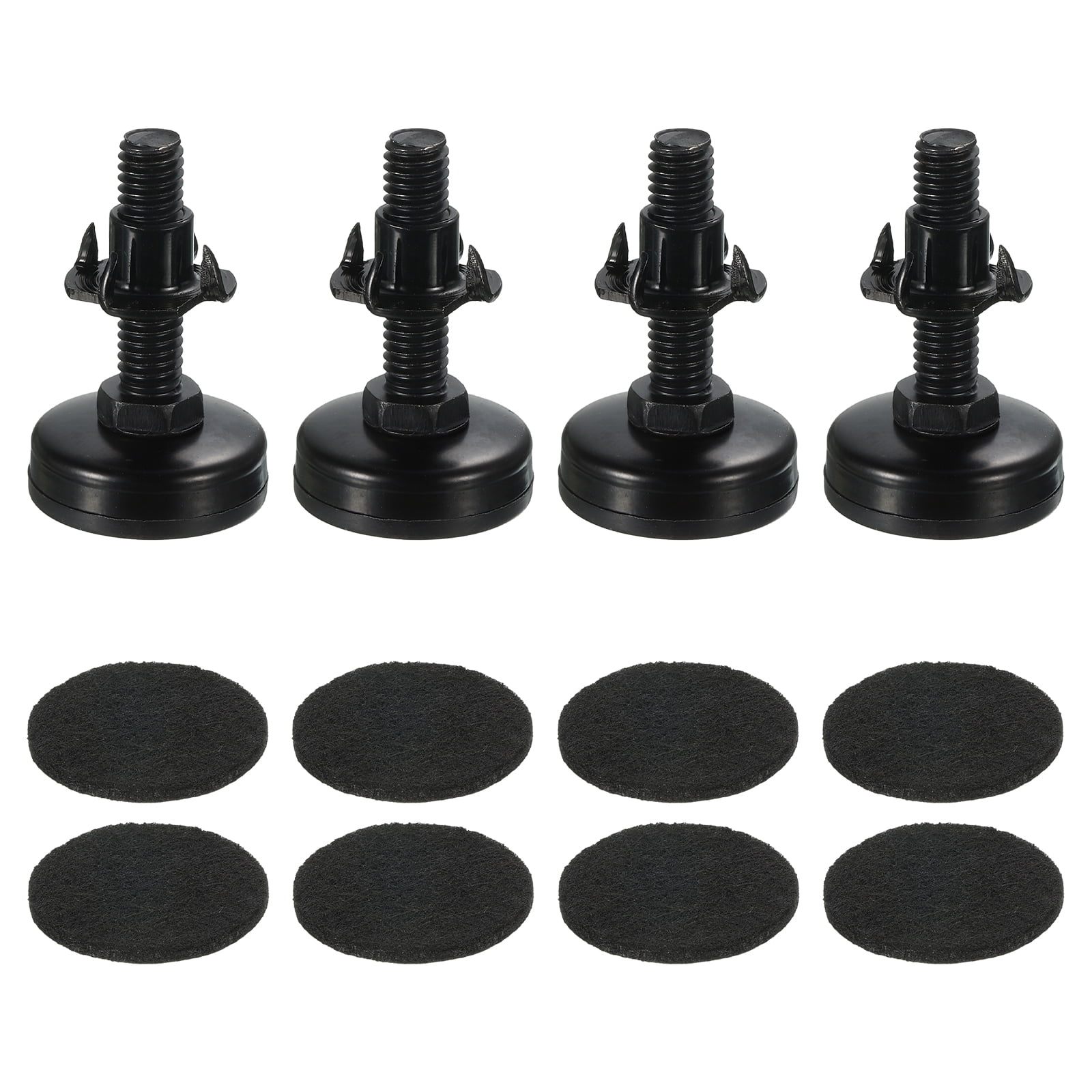Uxcell Furniture Levelers, 4 Pack 3/8''-16 - Adjustable Furniture ...