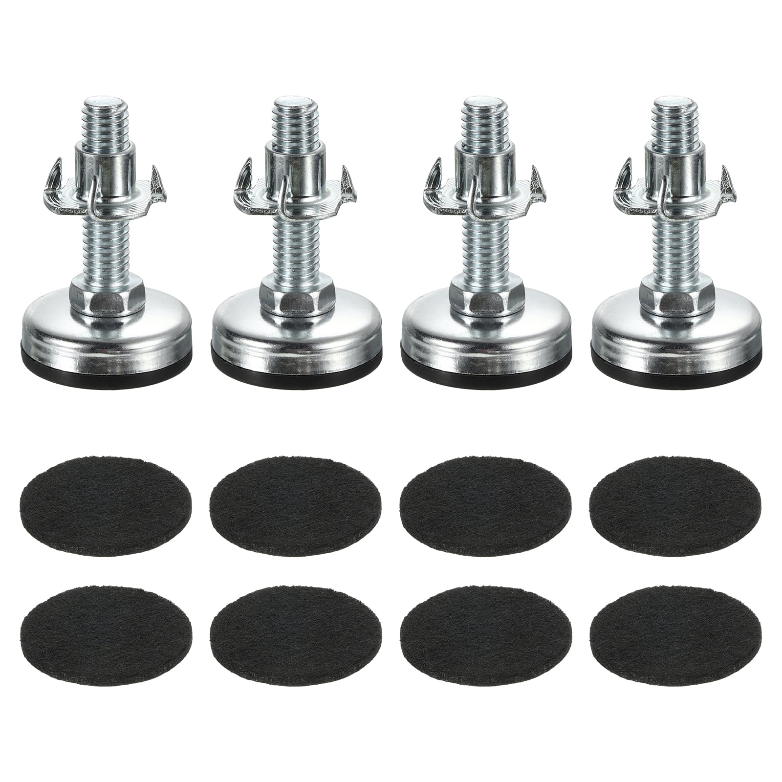 Uxcell Furniture Levelers, 8Pack 3/8''-16 - Adjustable Furniture ...