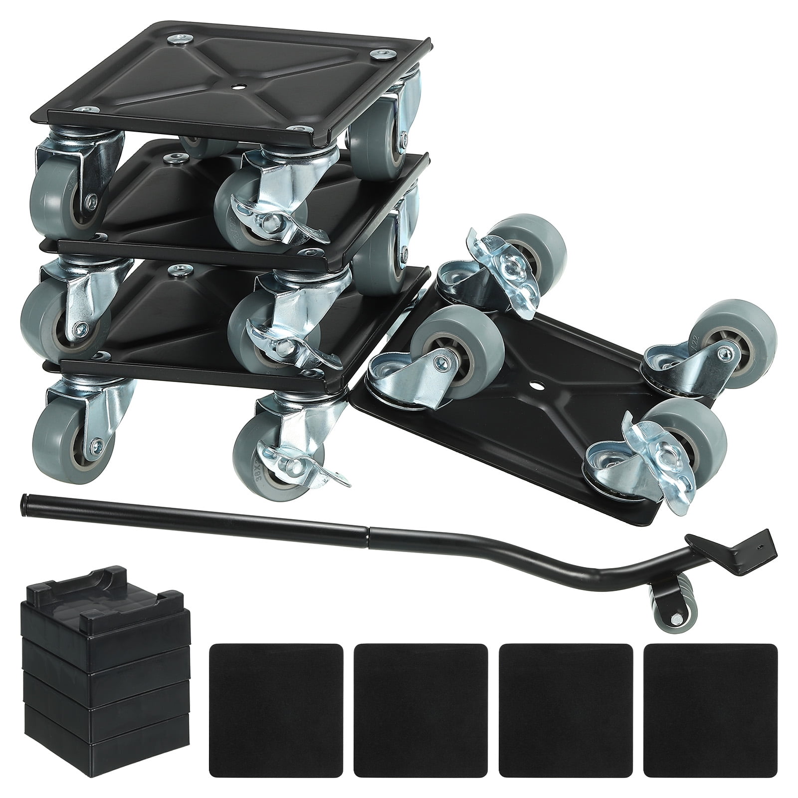 Uxcell Furniture Mover Dolly with 4x360 Rotation Wheels and Furniture ...