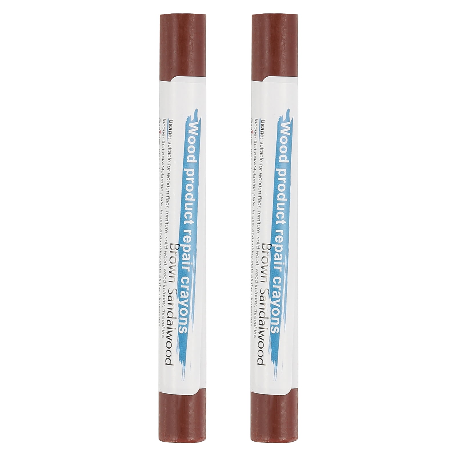 Uxcell Furniture Repair Crayons, 2 Pcs Wax Wood Filler Sticks Wood Wax ...