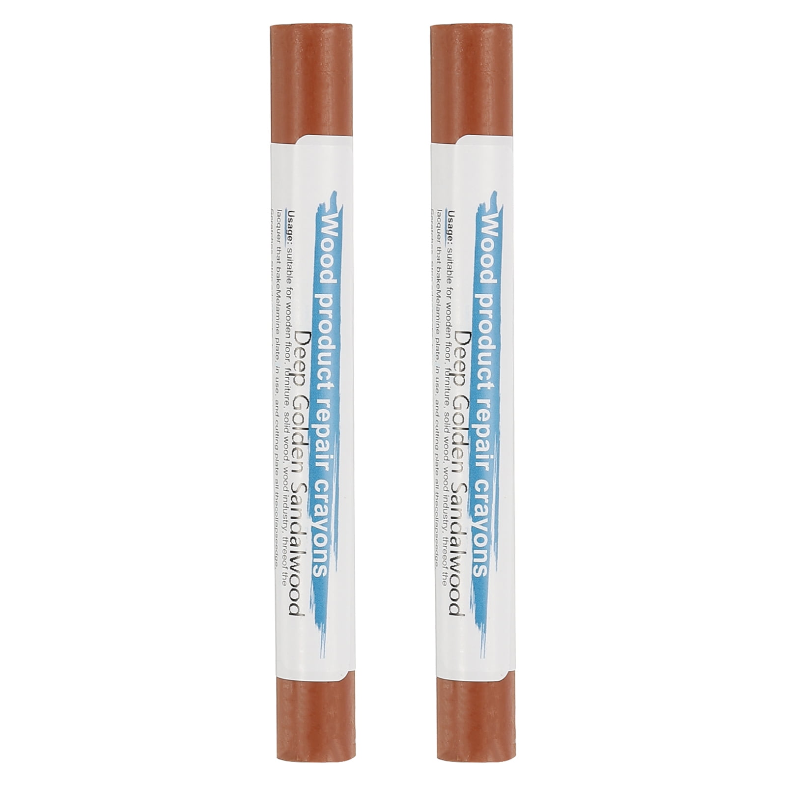 Uxcell Furniture Repair Crayons, 2 Pcs Wax Wood Filler Sticks Wood Wax ...